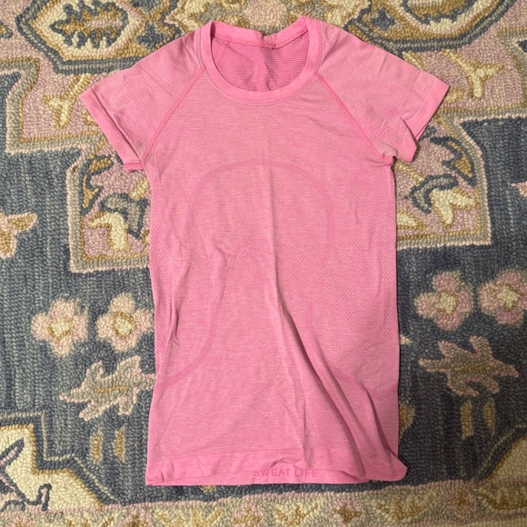lululemon athletica | Tops | Pink Swiftly Tech Shirt | Poshmark